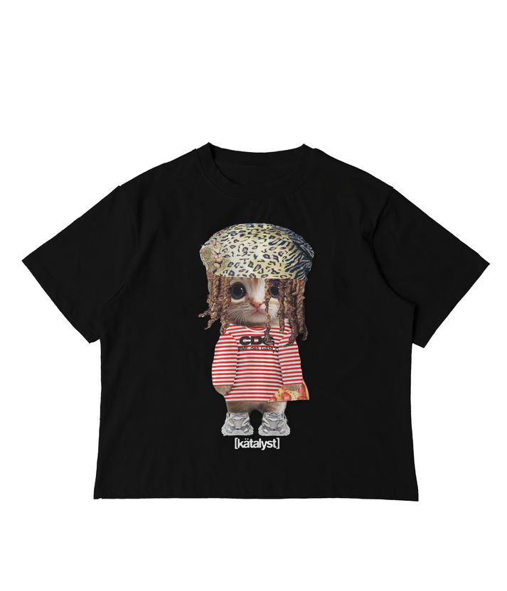 CHE KITTY TEE (BOXY CROP) – Katalyst Studios