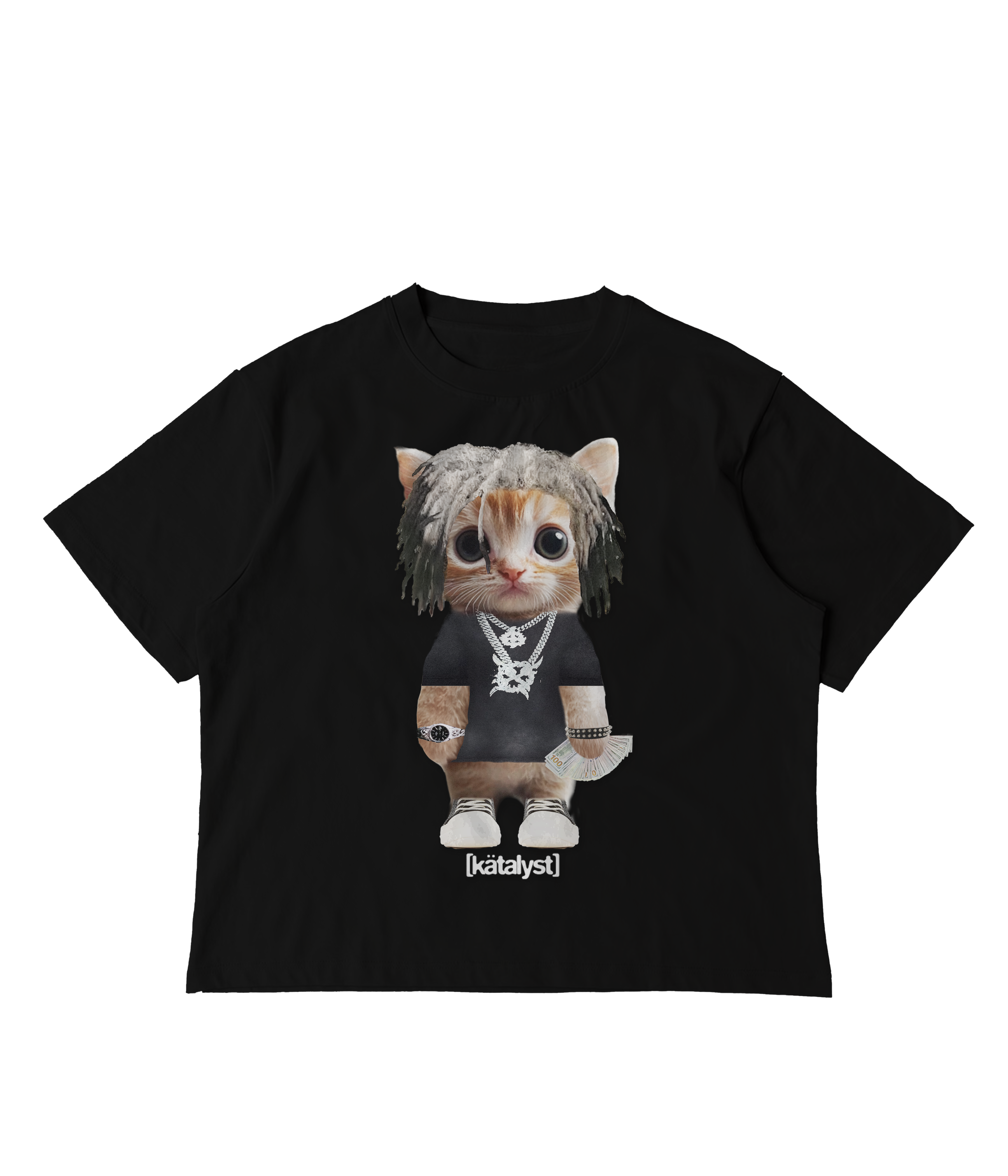 KEN CARSON KITTY TEE (BOXY CROP) – Katalyst Studios
